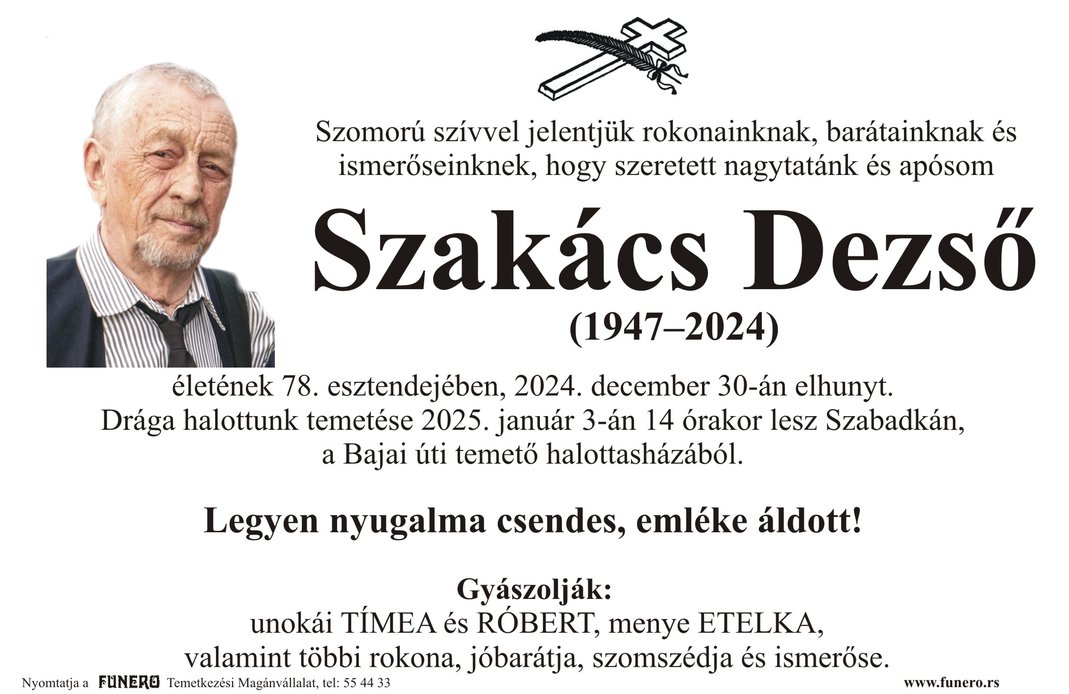 Posmrtnice – SUživo