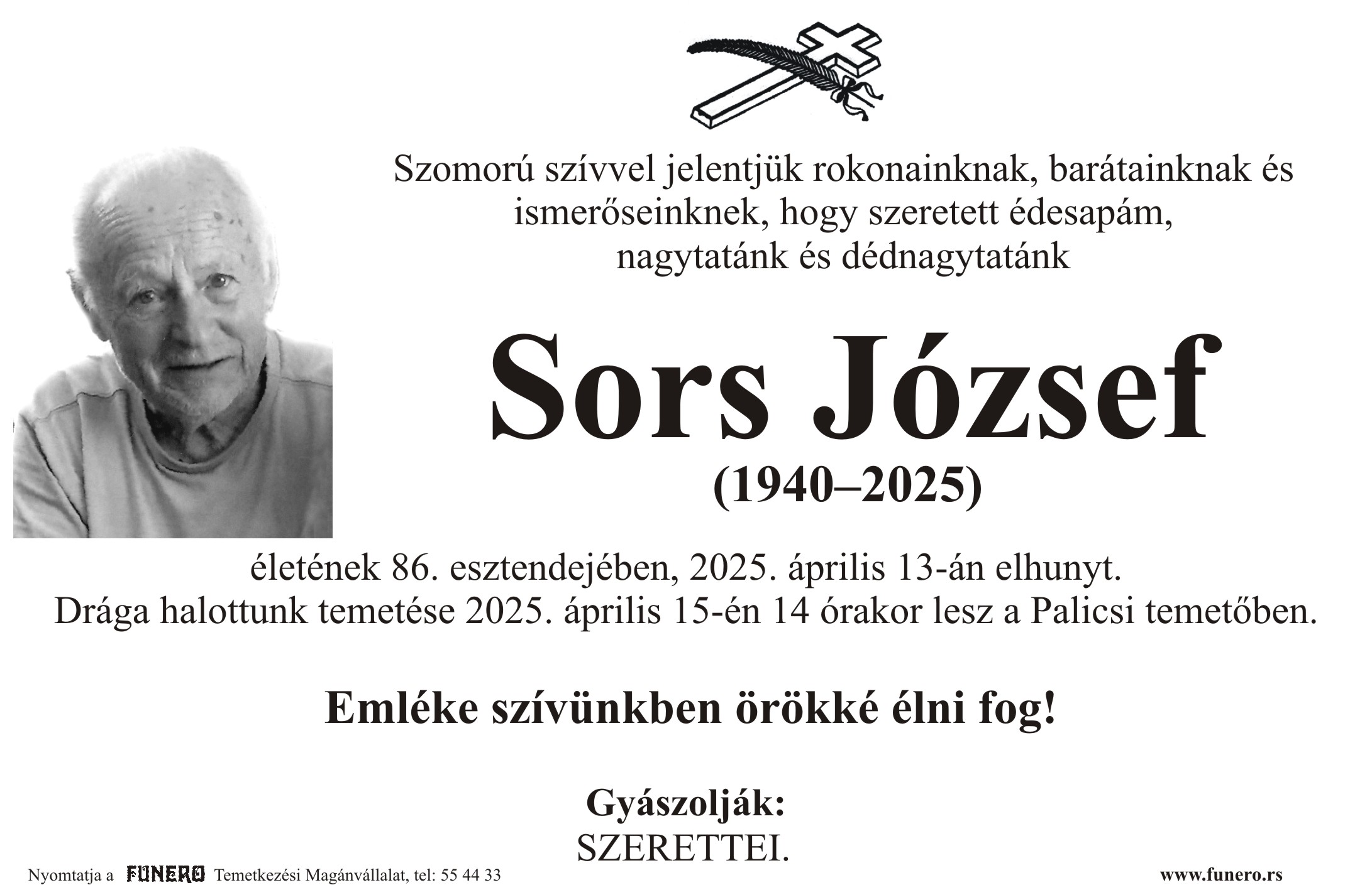 Posmrtnice – SUživo