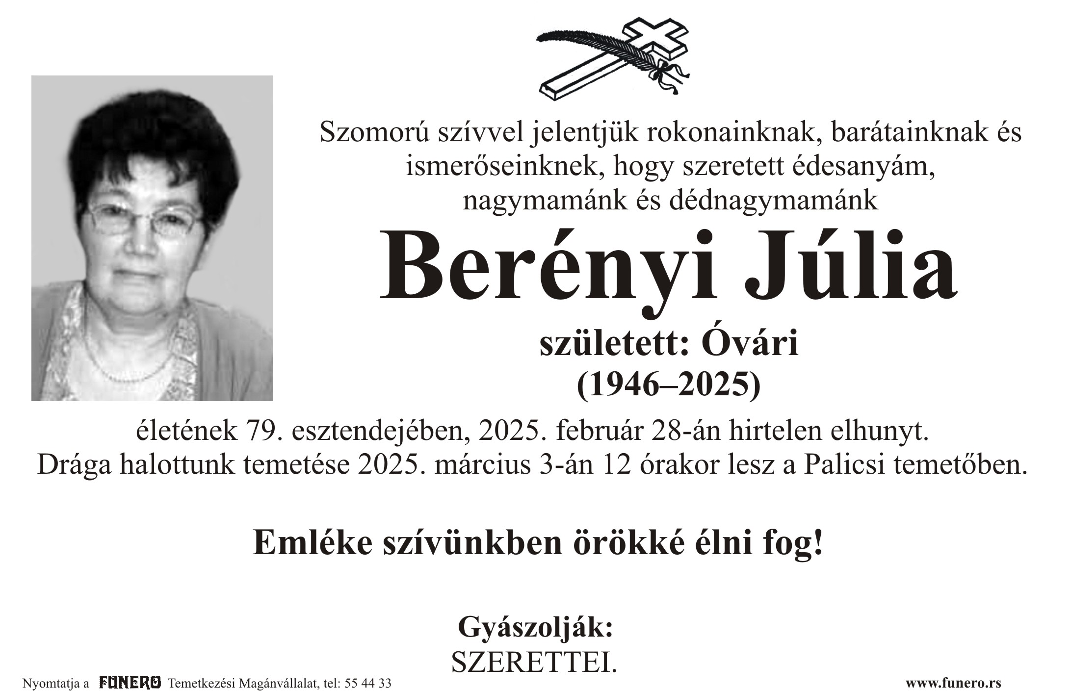 Posmrtnice – SUživo