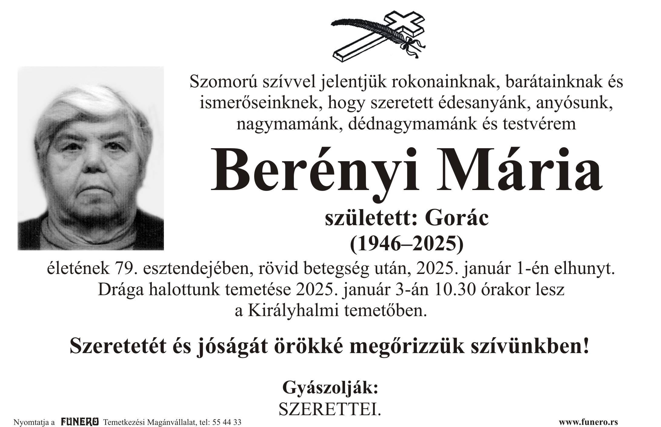 Posmrtnice – SUživo