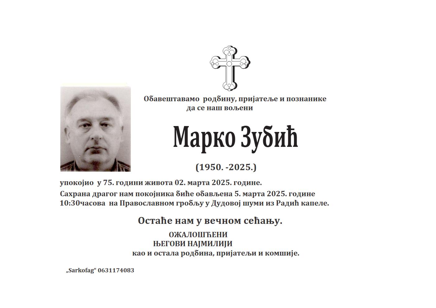 Posmrtnice – SUživo