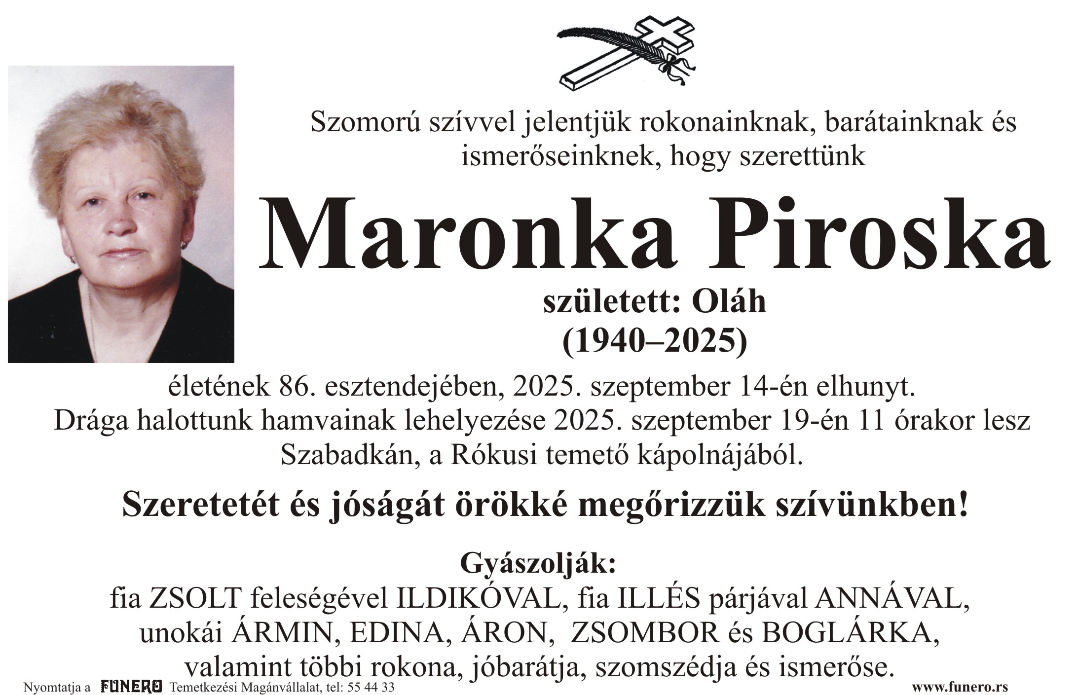 Posmrtnice – SUživo