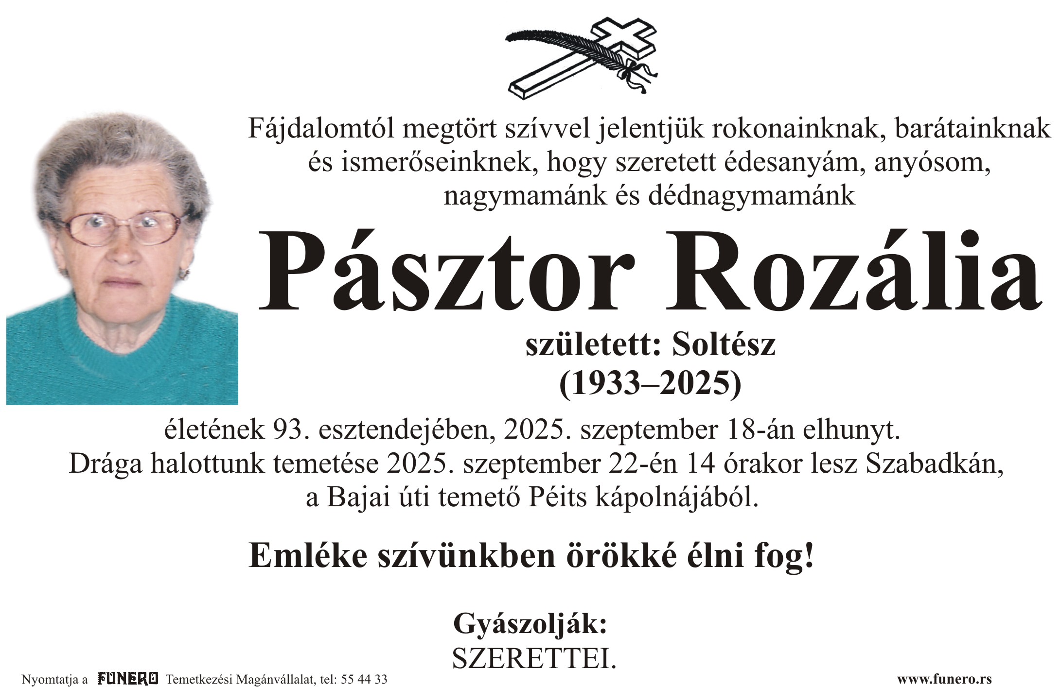 Posmrtnice – SUživo