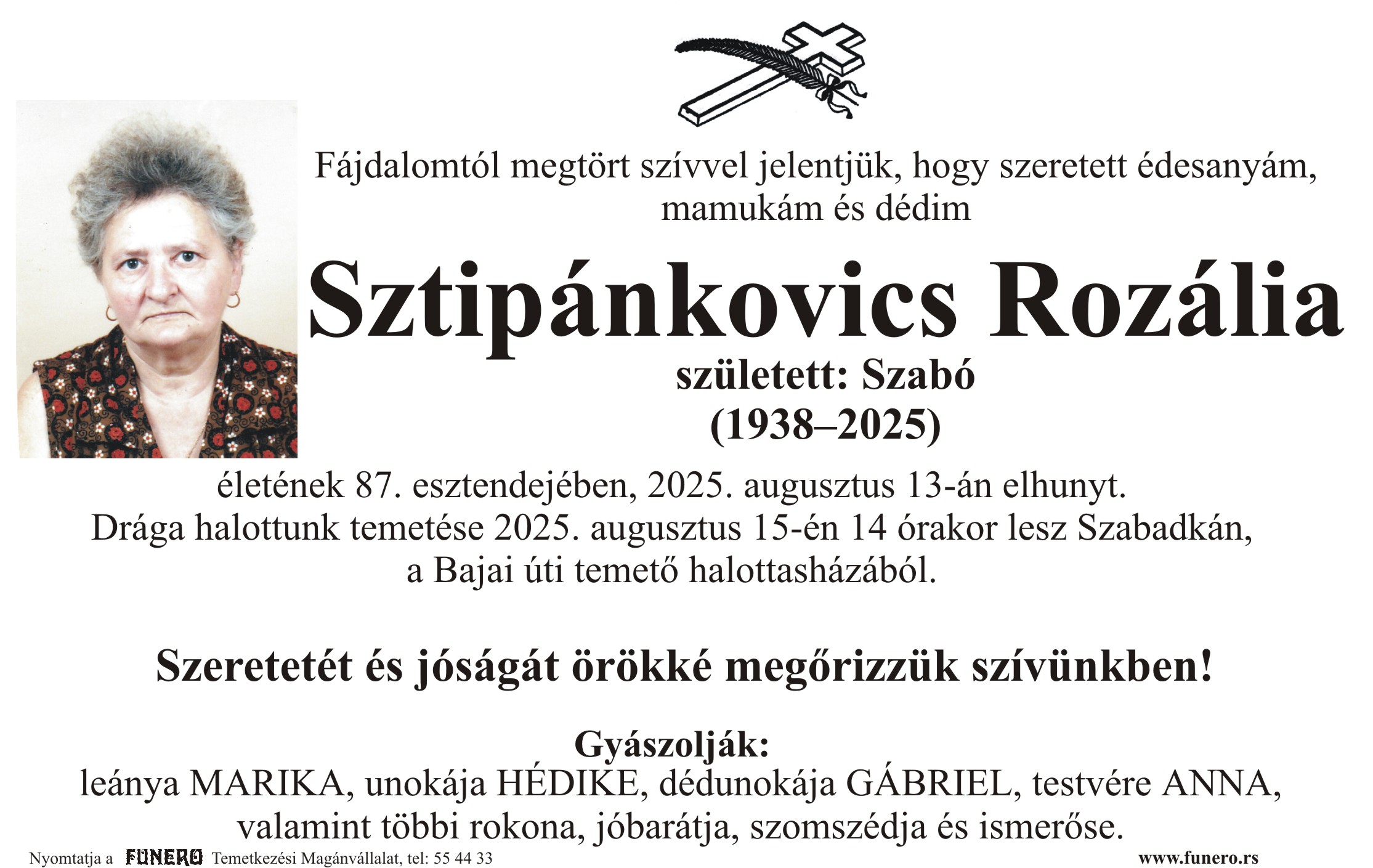 Posmrtnice – SUživo