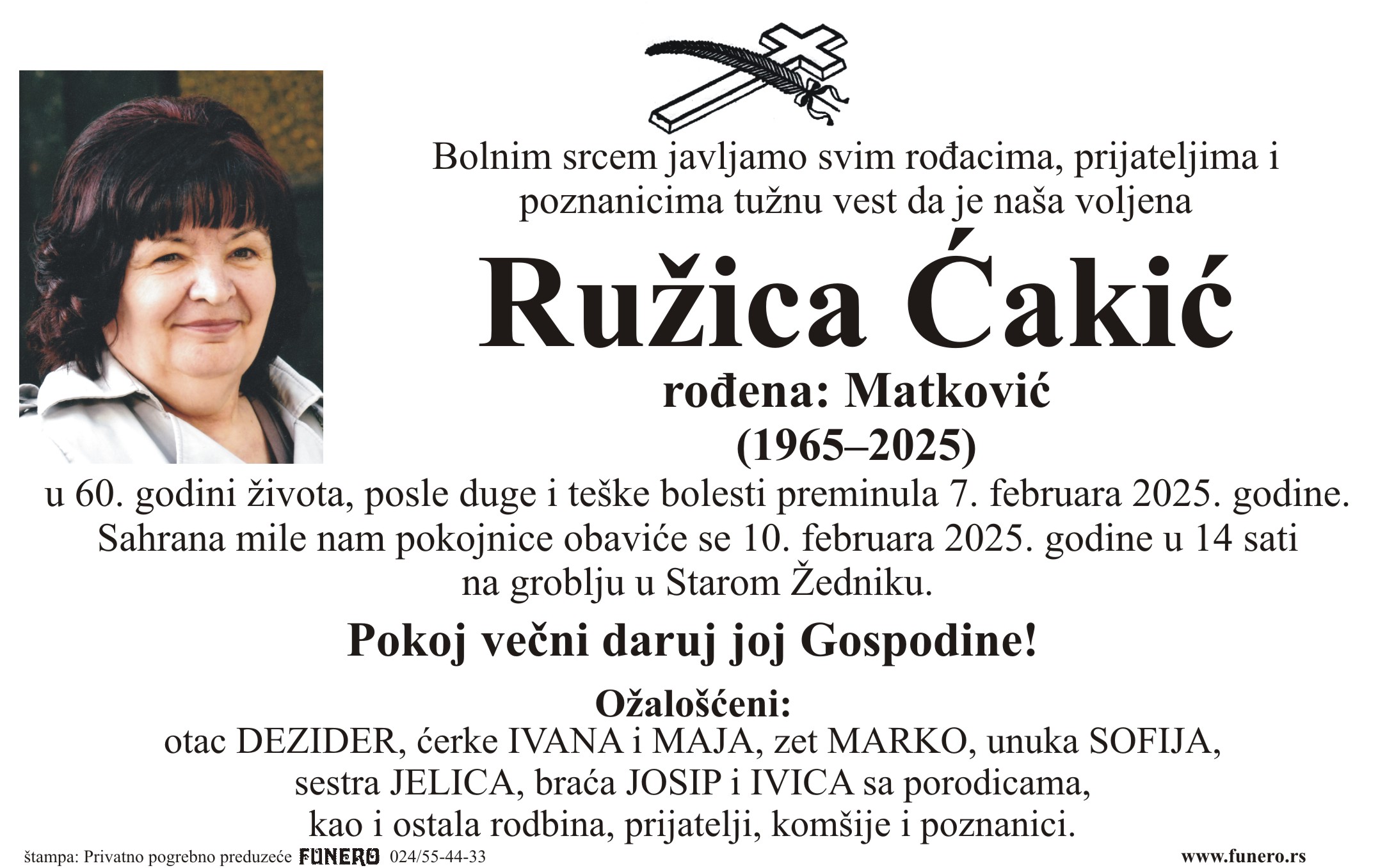 Posmrtnice – SUživo