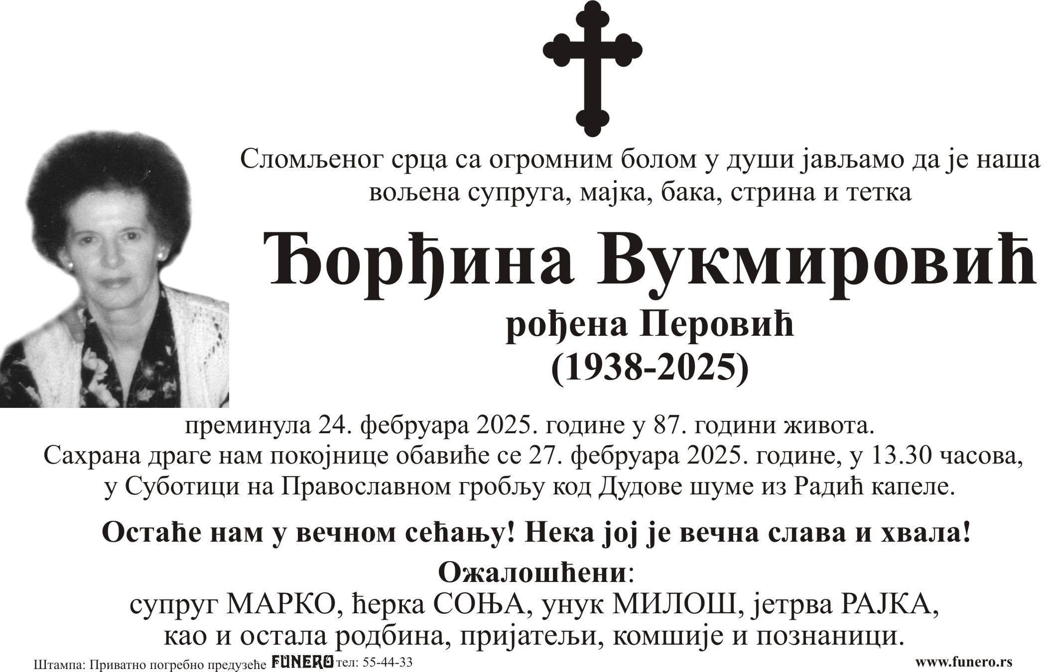 Posmrtnice – SUživo